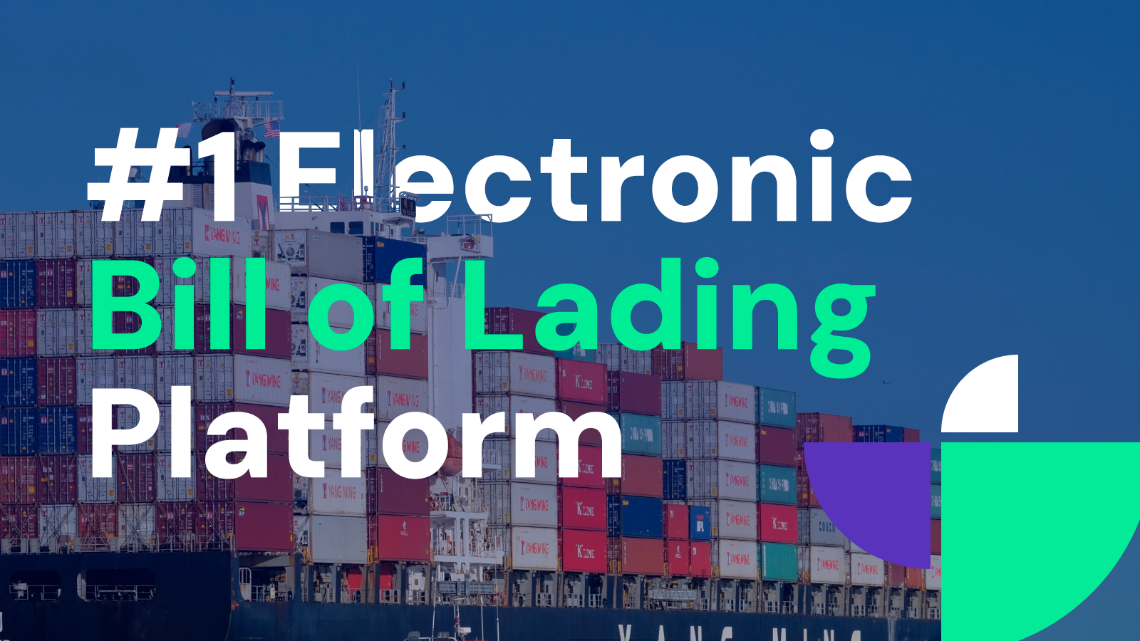 WaveBL Platform: Electronic Bills of Lading (eBLs) Software App